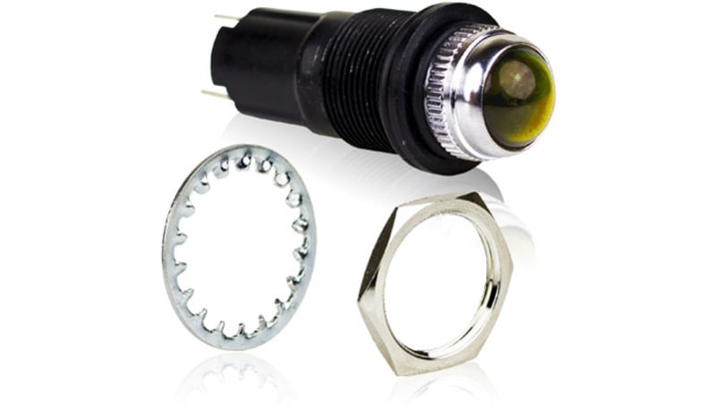 VCC (Visual Communications Company) 930424X897YD Panel Mount Indicator ...