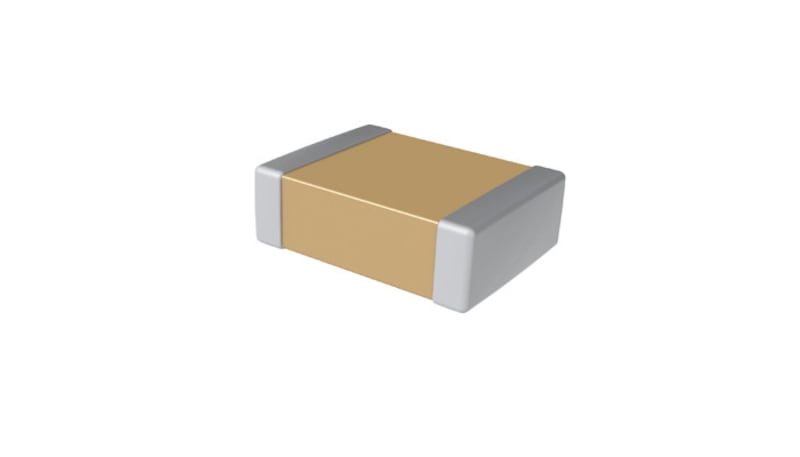 KEMET C1206C224J8JACAUTO Cap Cer 1206 220nF 10V U2J +/-5% AUTO