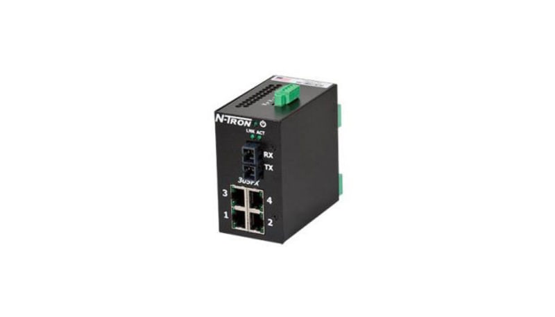Red Lion Controls 305FXE-SC-80 5 port (4 10/100BaseTX, 1 100Base Fiber ...