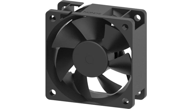 Sunon Fans MF60251V3-1000U-A99 DC Fan, 5V Air Flow 5.5CFm Power 0.6W ...