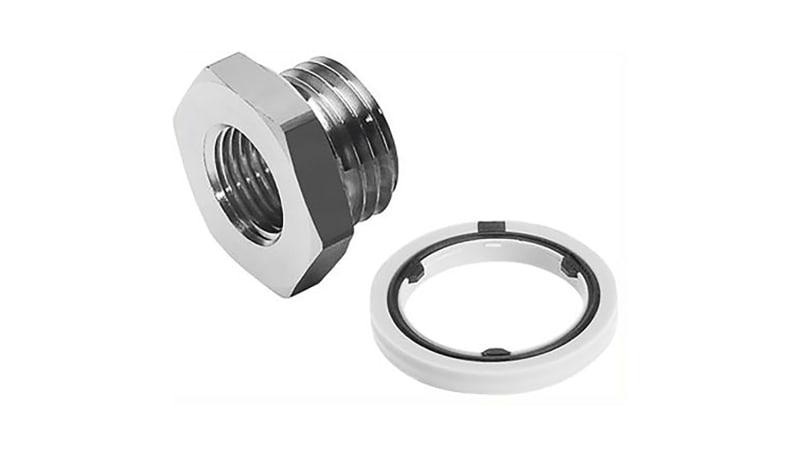 Festo D-1/2I-3/4A Reducing Sleeve/Nipple, brass, G1/2 female to G1 male