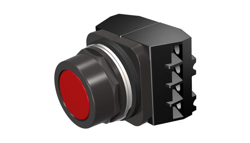 Siemens 52PX8A2B PUSHBUTTON,MOM,RED,FLUSH,2POS,2NO-2NC