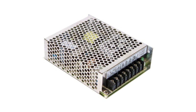 MEAN WELL RQ-65D Power Supply; AC-DC; Quad Output; 68W; 5V@4A, 12V@1.5A ...