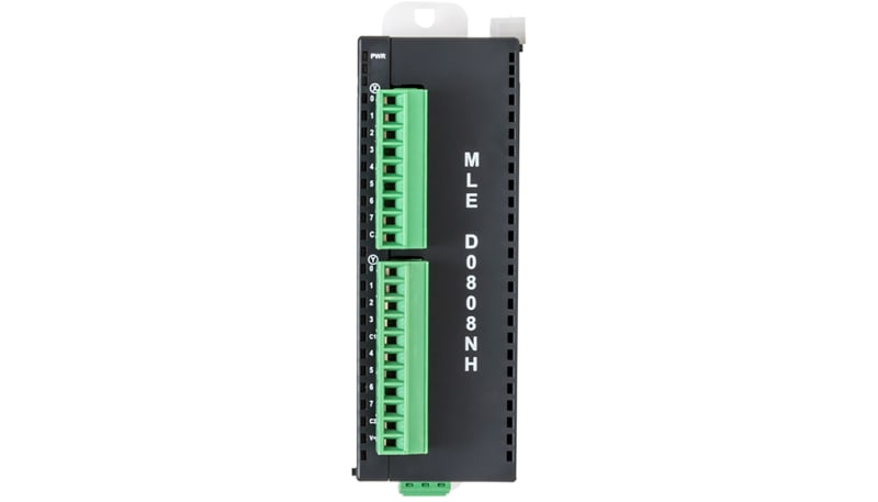 Maple Systems MLE-D0808NH PLC Expansion Module, 8 Analog I/O NPN, High ...