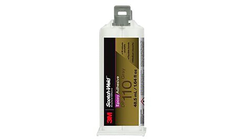3M DP110-GRAY Scotch-Weld, Epoxy Adhesive, DP110, Gray, 48.5mL Duo-Pak ...