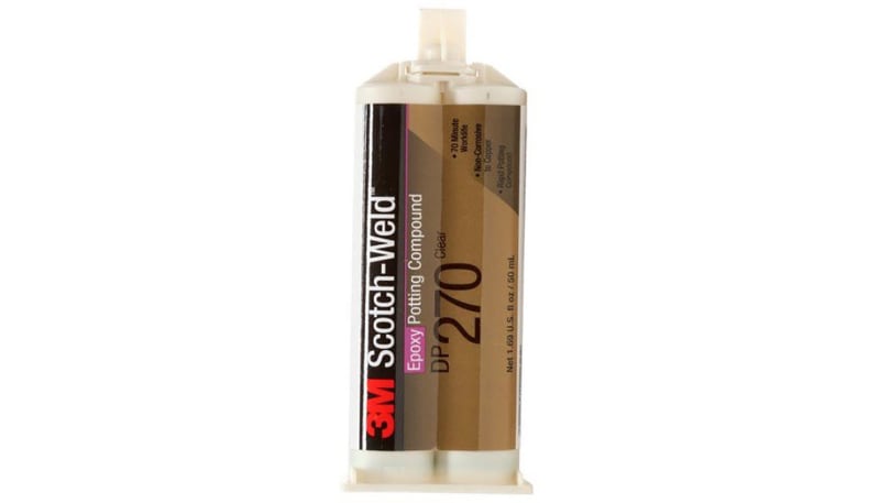 3M DP270-BLACK-48.5mL Epoxy Potting Compound, Paste, Black, 48.5mL, Duo ...