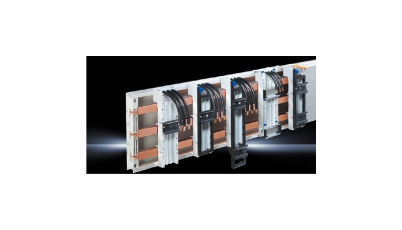 Rittal 9340410 Enclosure, Accessory,Riline Om Adapter - 65A,55Mm, 1 Din