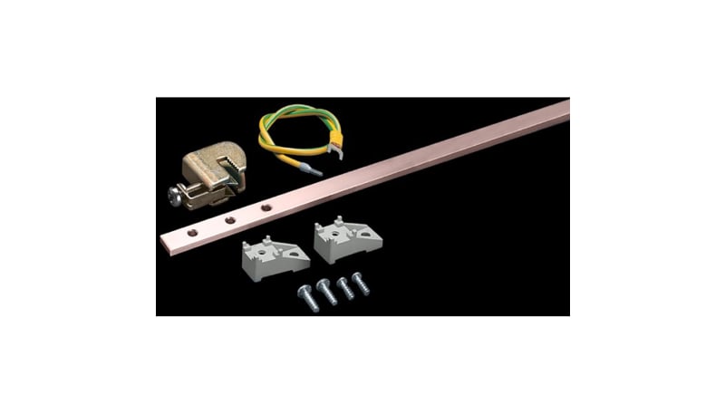 Rittal 7546000 ENCLOSURE,ACCESSORY,ZERO POTENTIAL GROUND RAIL,1600 LONG ...