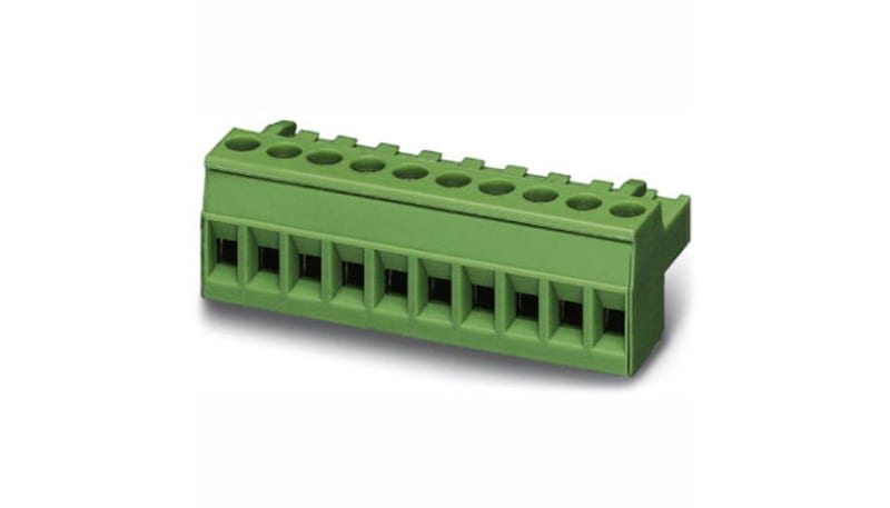 Phoenix Contact 1781027 PCB Plug Screw 5.08mm 12AWG 320V 12A 6 Position ...
