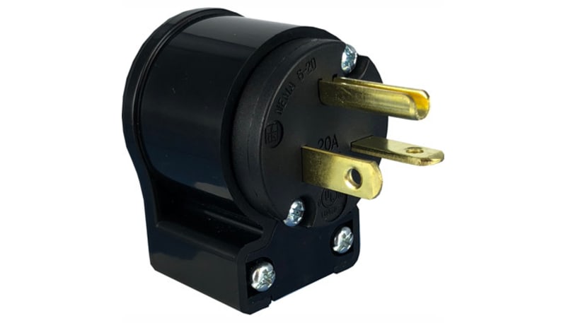 Qualtek Electronics Corp. Q-726-RA Plug Angled Straight Blade Wiring ...