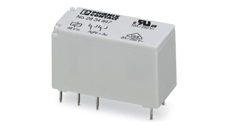 Phoenix Contact 2834847 Relay;miniature relay;plug-in;REL-MR- 48DC/21-21AU