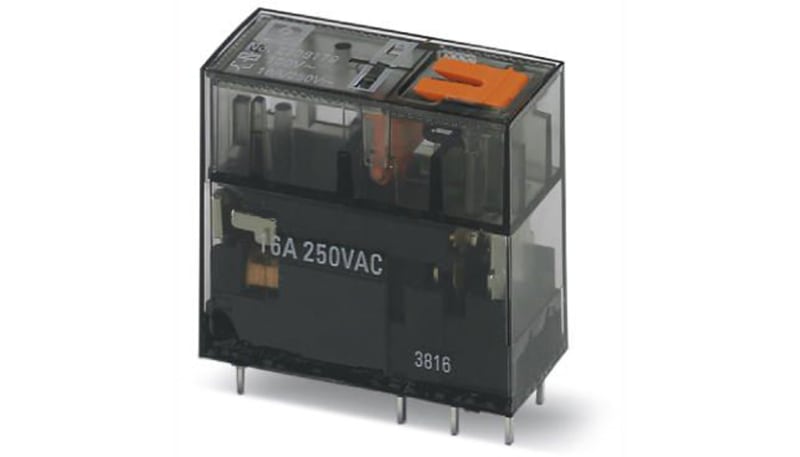 Phoenix Contact 2908179 Relay;miniature relay;plug-in;REL-MR-BL-100AC ...