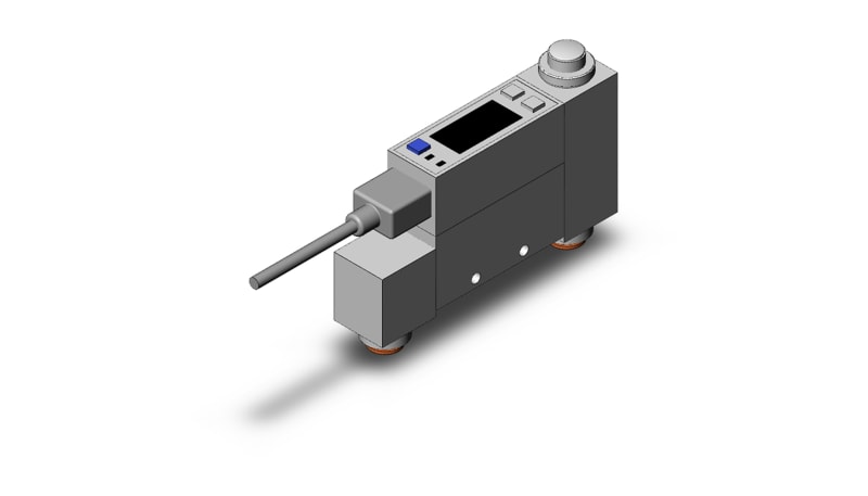SMC Corporation PFM750S-N7L-E-MN-W Flow Switch, digital, for air, 2 ...