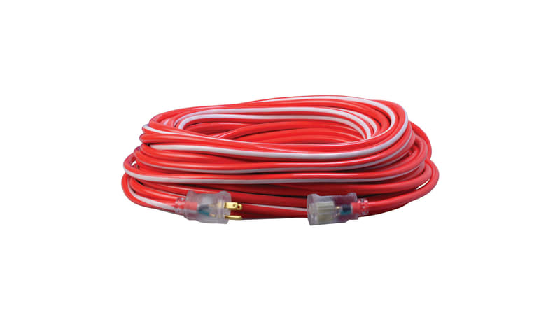 Southwire Tools & Equipment 2549SW0041 Striped Outdoor Ext. Cord, 12/3 ...