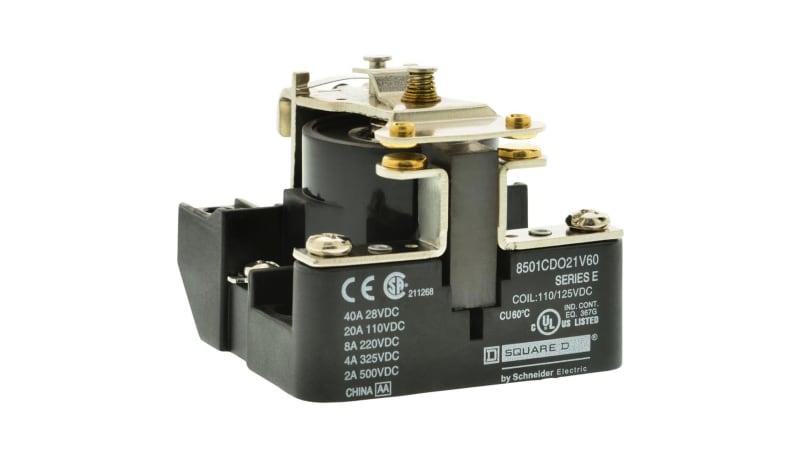 Schneider Electric 8501CO21V24 RELAY 220VDC 8AMP TYPE C +OPTIONS Pack of 25