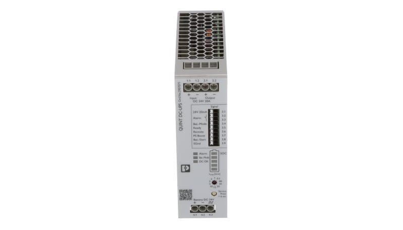 Phoenix Contact 2907071 Power supply;uninterruptible;24VDC IN;20A;UPS ...