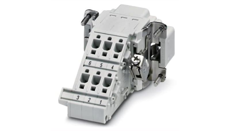 Phoenix Contact 1648364 Rectangular connector;Insert;600V;13A;6 pos ...