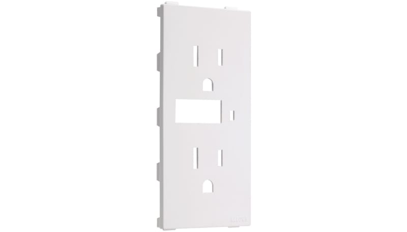 TayMac A50W Allure GFCI Cooper Insert White