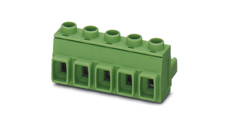 Phoenix Contact 1714304 PCB Plug Screw 7.62mm 12AWG 1000V 16A 5 ...