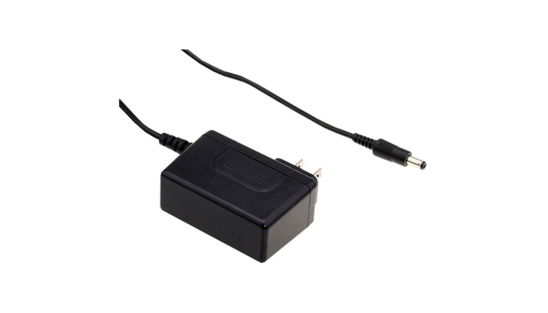 MEAN WELL GSM60U07-P1J Power Supply, AC-DC, Medical, Wall Plug, 60W, 7 ...