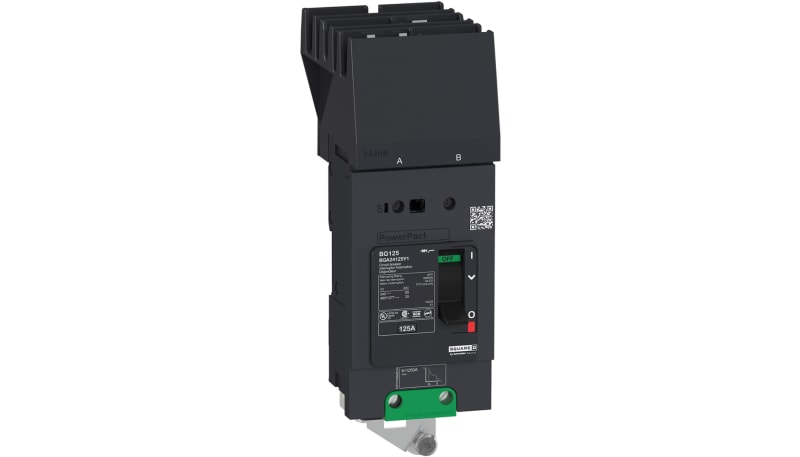 Square D BGA24050Y3 PowerPact - circuit breaker - 50A 2P AC 35kA at 480 ...