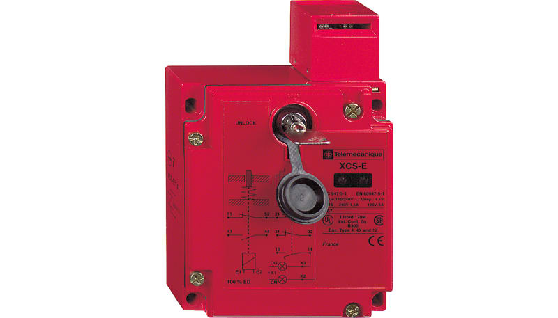 Telemecanique Sensors XCSE7323 Metal safety switch XCSE, 2NC+1NO, slow ...