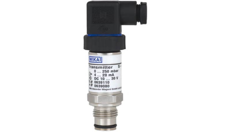 Wika Instruments 9021280 Pressure sensor;S-11;0.6 BAR;4-20MA;G1B;DIN