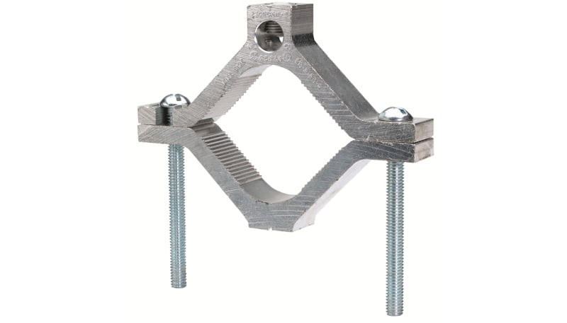 BURNDY GC18A Mechanical Grounding Connector, Cable to Pipe, 6AWG ...