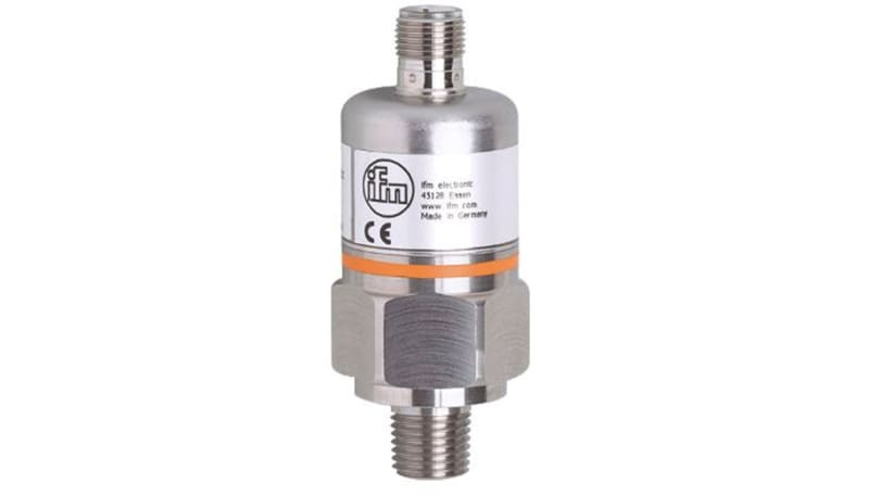 ifm efector PX3224 Pressure Transmitter, 4-20mA Output, 0 to 100 psi, 1 ...