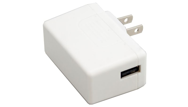 MEAN WELL GSM12U05-USB Power Supply, AC-DC, Wall Mount, USB 12W, 5V,2 ...