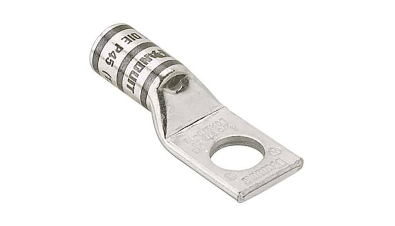 Panduit LCA1-12-E. One-hole, standard barrel with window lug, #1 AWG ...