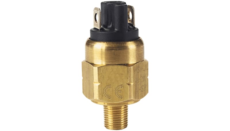 Dwyer Instruments A2-6813 Subminiature pressure switch;brass;2-100 psi ...