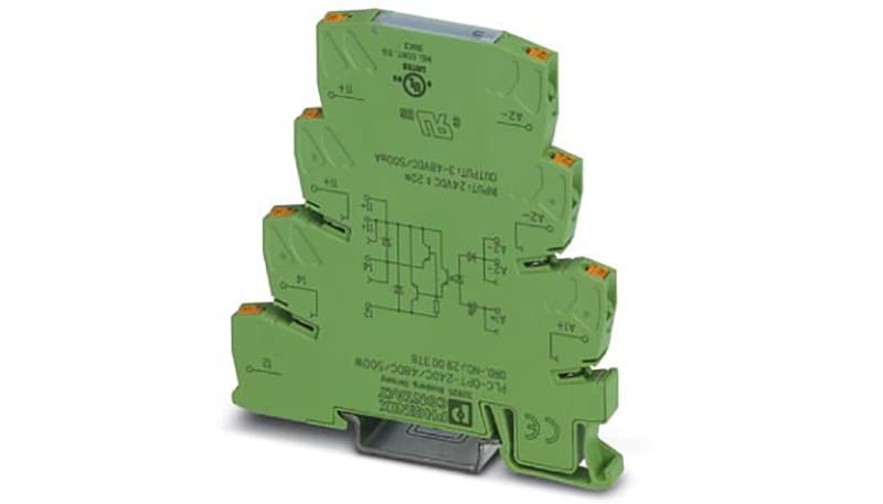 Phoenix Contact 2900378 Relay;solid state;24 VDC;DIN rail;1 PDT contact