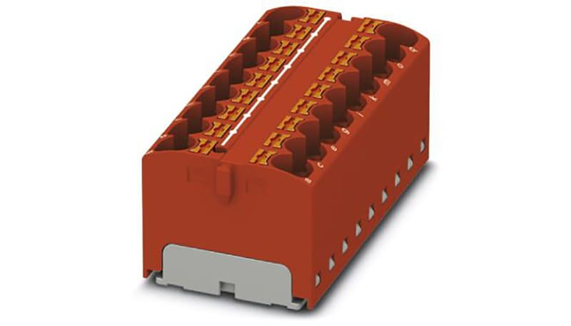Phoenix Contact 3273970 Distribution block;Direct Mount;18-positions ...
