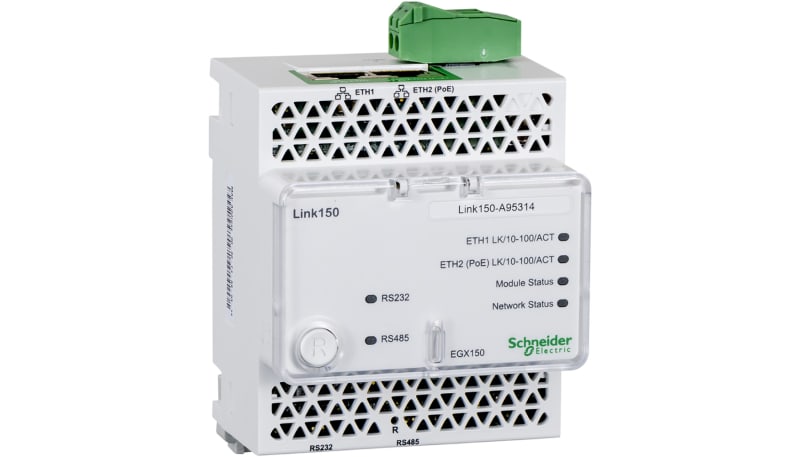 Schneider Electric EGX150 Ethernet Gateway Link150, RJ45 Ethernet ...
