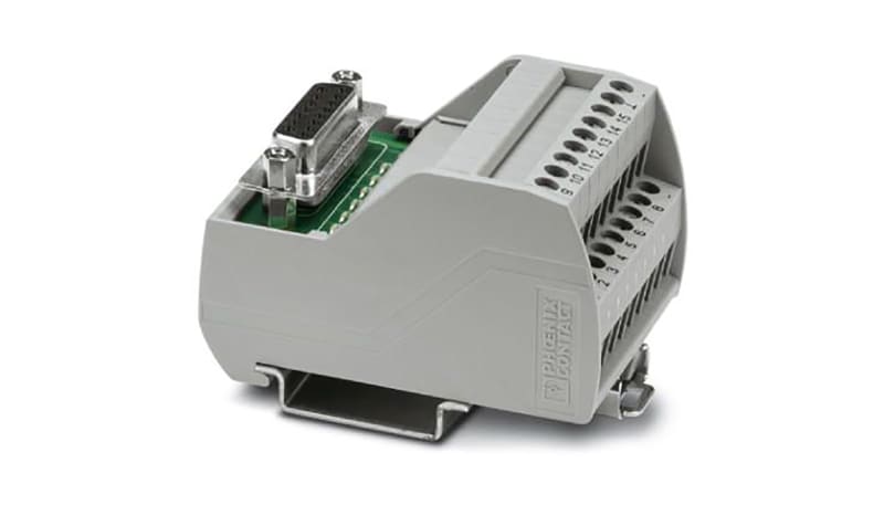Phoenix Contact 2322207 Terminal block interface module;D-Sub, Female ...