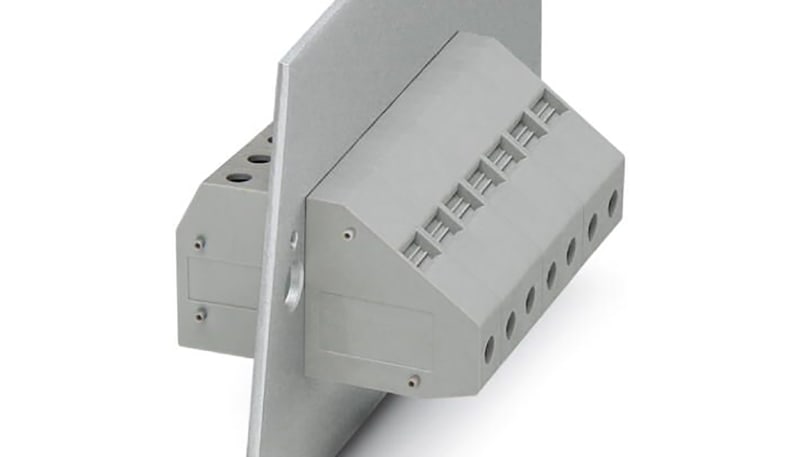 Phoenix Contact 0717681 Feed-Through Terminal Block 12.1mm 4AWG 500V ...