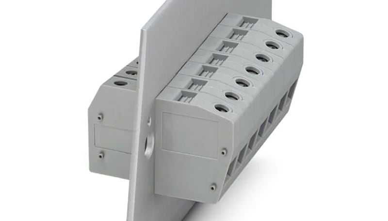 Phoenix Contact 3001721 Feed-Through Terminal Block 12.1mm 4AWG 500V 76A 1 Pos Combicon Power Series