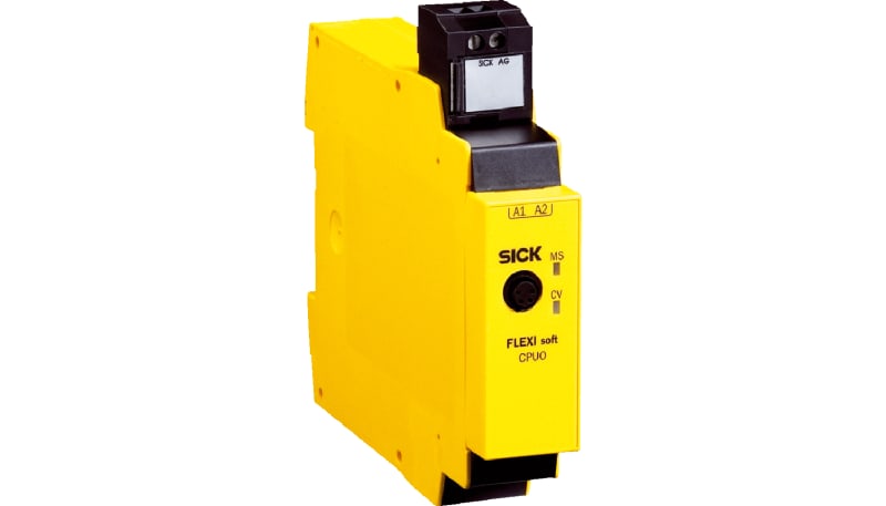 SICK FX3-CPU000000 Safety Controller, Flexi Soft, 24 VDC, RS-232 M8 ...