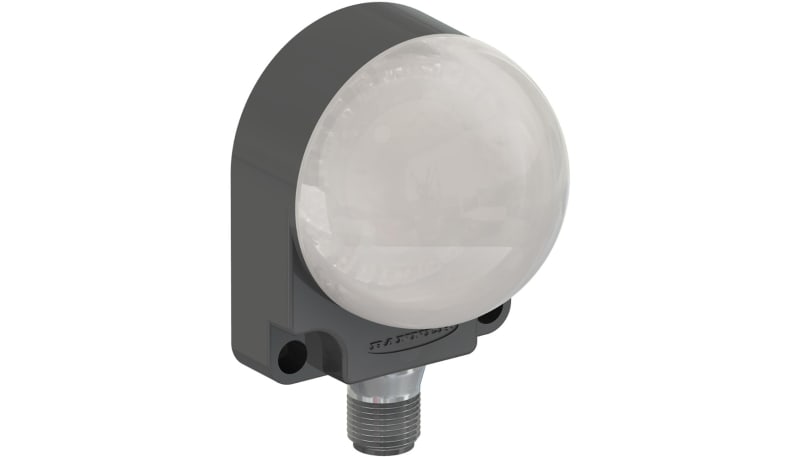 Banner Engineering K50FLWXRPQ Indicator Light, Flat Mount, 50mm, 18 ...