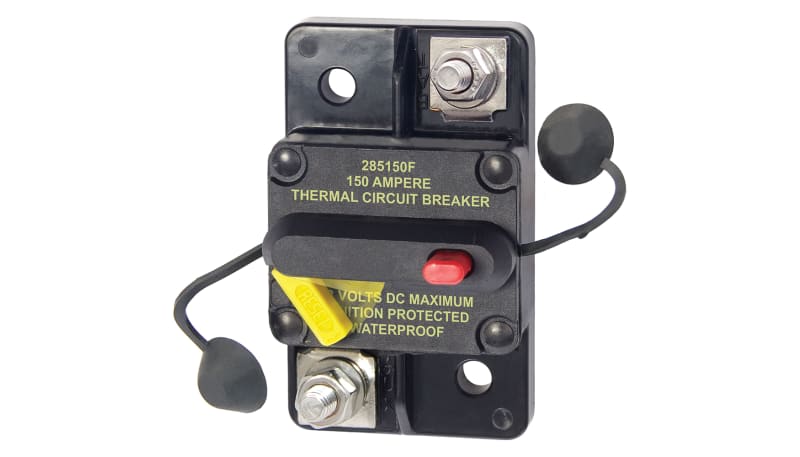 Blue Sea Systems 7189-BSS Circuit Breaker, Bus 285 SfcMt 150 A