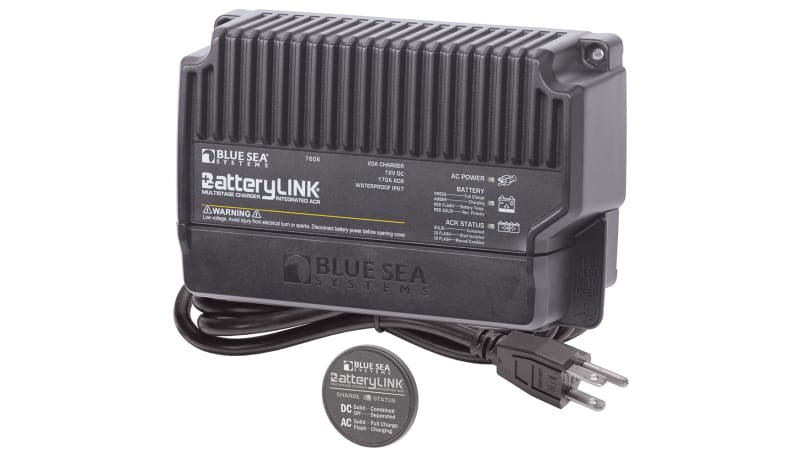 Blue Sea Systems 7608-BSS Charger BatteryLink 12VDC 20A 2Bank