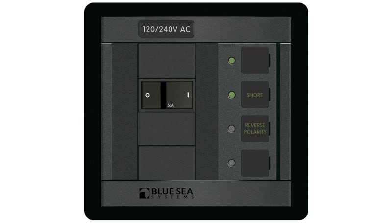 Blue Sea Systems 1168B-BSS Panel 360 120/240VAC 3 Pole