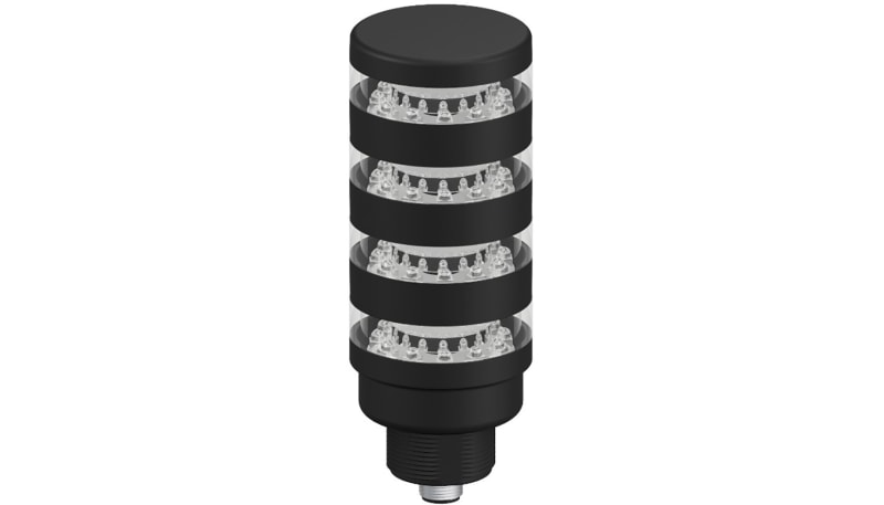 Banner Engineering TL50BLG2YRG2Q Beacon Tower Light, 4-Color Indicator ...