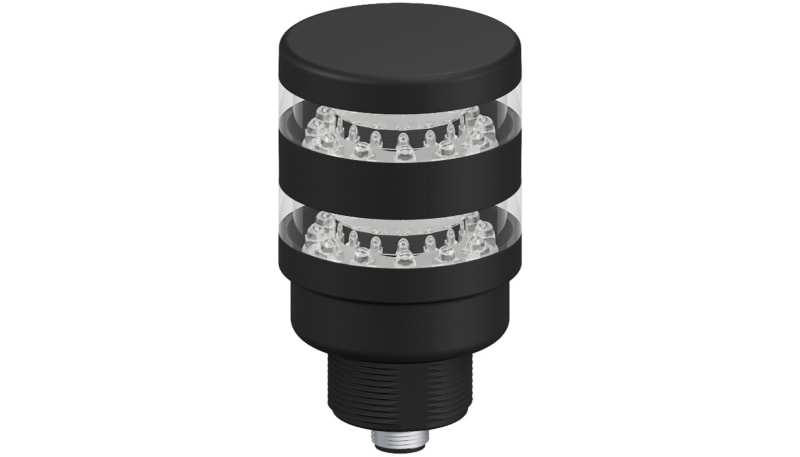 Banner Engineering TL50BLY1GCQ Beacon Tower Light, Gray Housing, 1 ...