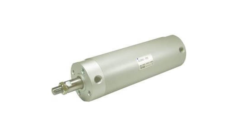 SMC CYLINDERS NCGBA25-0800 Cylinder, 1 in. Bore, 8 in. Stroke, Double ...