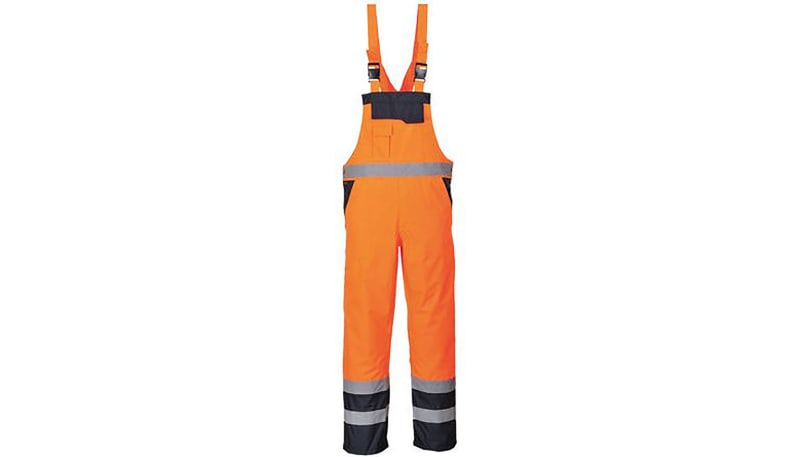 RS PRO 1251656 Hi-Visibility Orange Unisex Polyester Waterproof ...