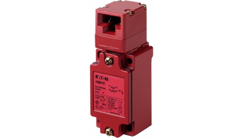 Eaton - Cutler Hammer E48M1K1A Cabinet Door Interlock Switch, 1 N.O. & 1 N.C. Contacts