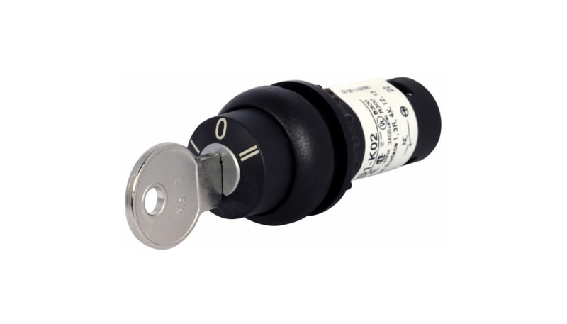 Eaton - Cutler Hammer C22-WS3-MS1-K02 3-POS MOM KEY SEL SWTCH SIL-BZL ...