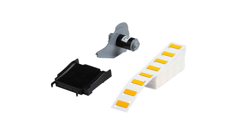 Brady M71EP-171-593-YL BMP71 Raised Panel Push Button Labels, .49"H x 1 ...